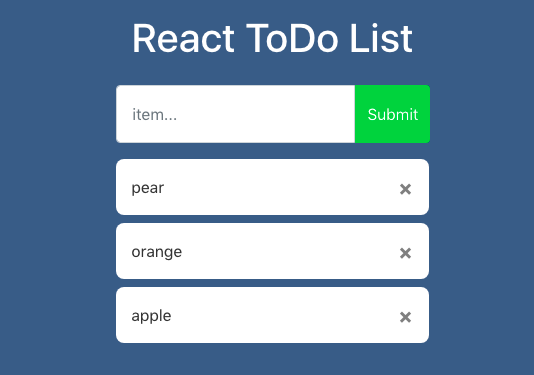 React Todo App
